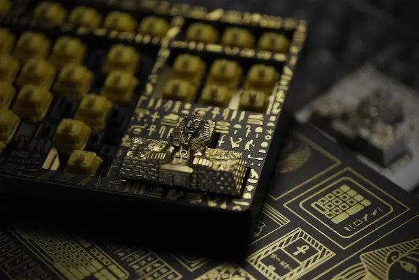 Pharaoh Egyptian Pyramid Artisan Keycaps – Finalkey
