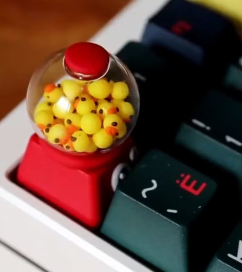 Capsule Duck Artisan Keycaps – Finalkey