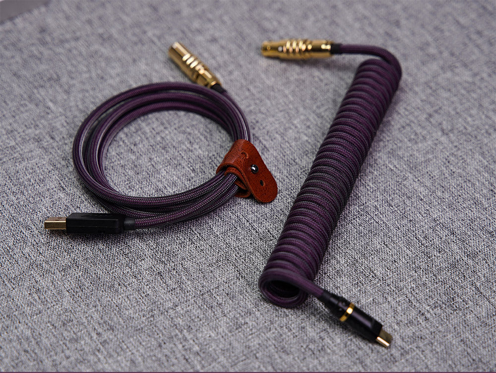 FBB Custom Coiled Aviator USB Cable 'Vior' – Finalkey