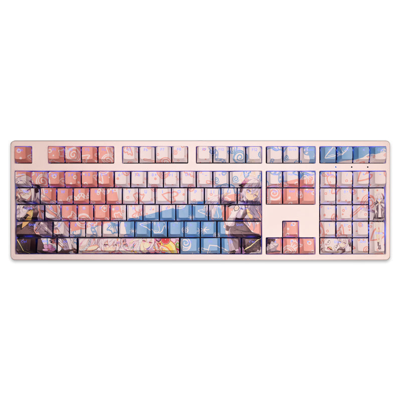 Blue Archiv Shirasu Azusa Keycaps Set Anime Keycaps – Finalkey