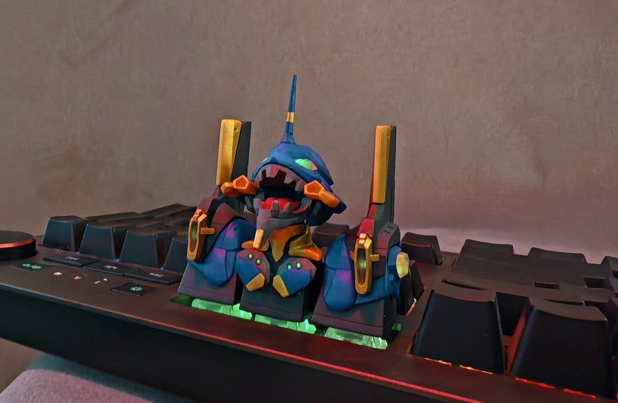 Neon Genesis Evangelion Artisan Keycaps – Finalkey