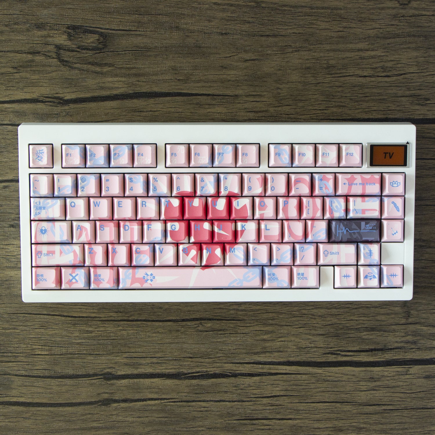 GMK81 Keyboard Bleeding Love – Finalkey