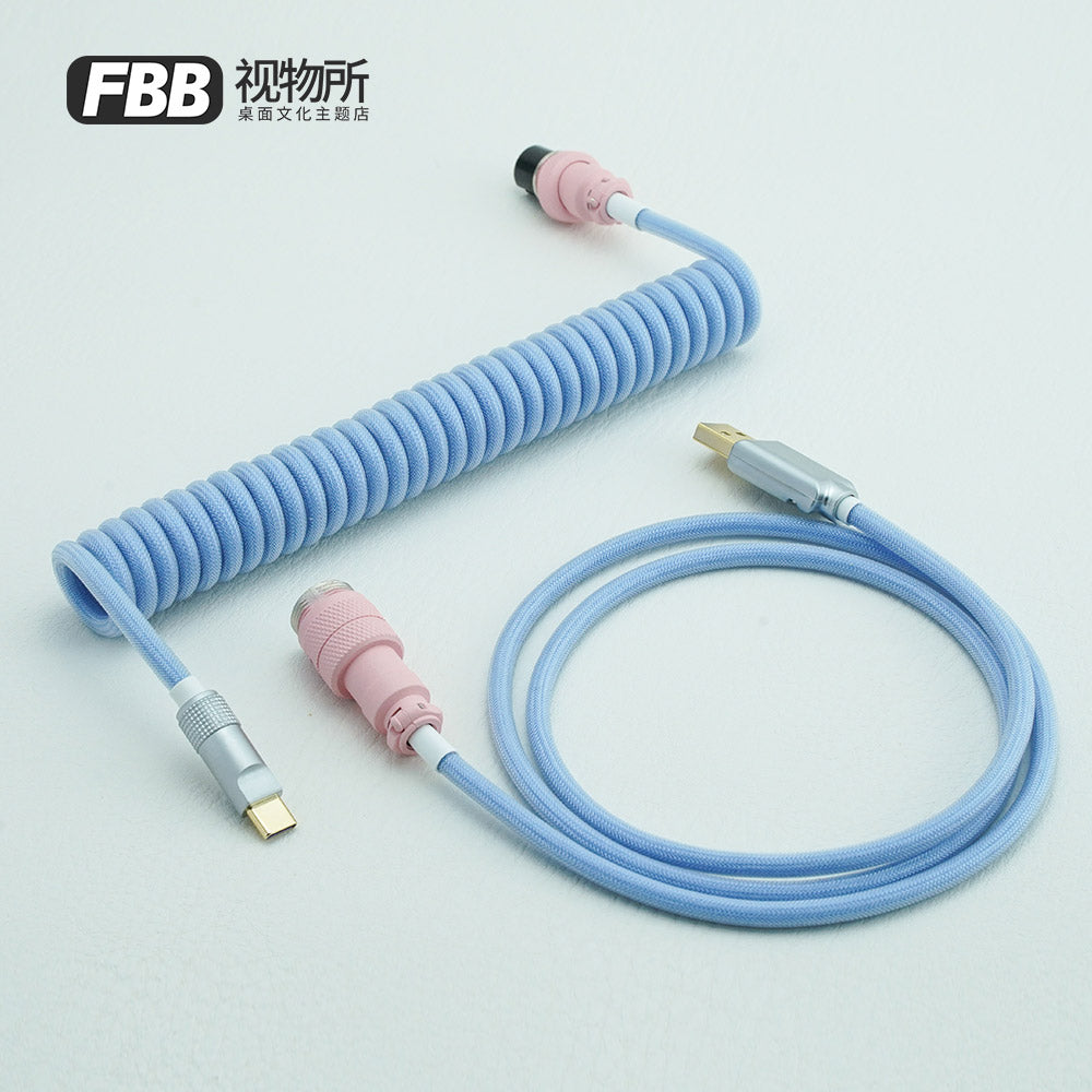 FBB Custom Coiled Aviator USB Cable 'Bubble' – Finalkey
