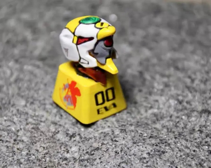 Neon Genesis Evangelion Artisan Keycaps – Finalkey