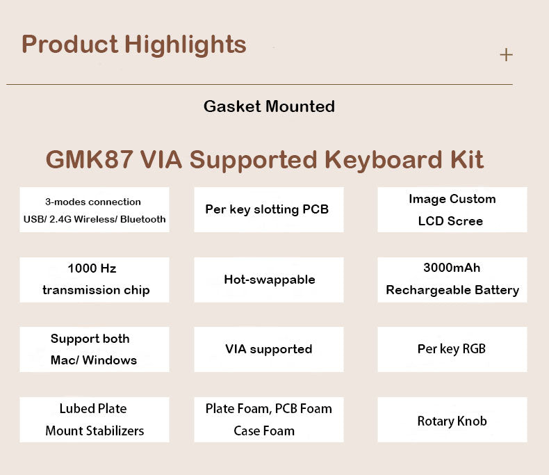 GMK87 Keyboard Kit – Finalkey