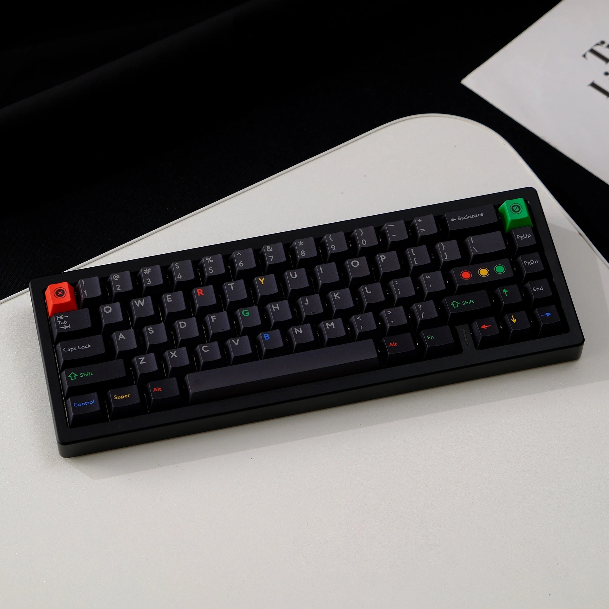 Retro Dark Light Keycaps Set – Finalkey